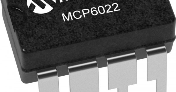 MCP6022-I/P Operational Amplifier
